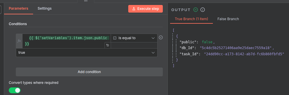 Strange behaviour with if node and a boolean value - Questions - n8n Community