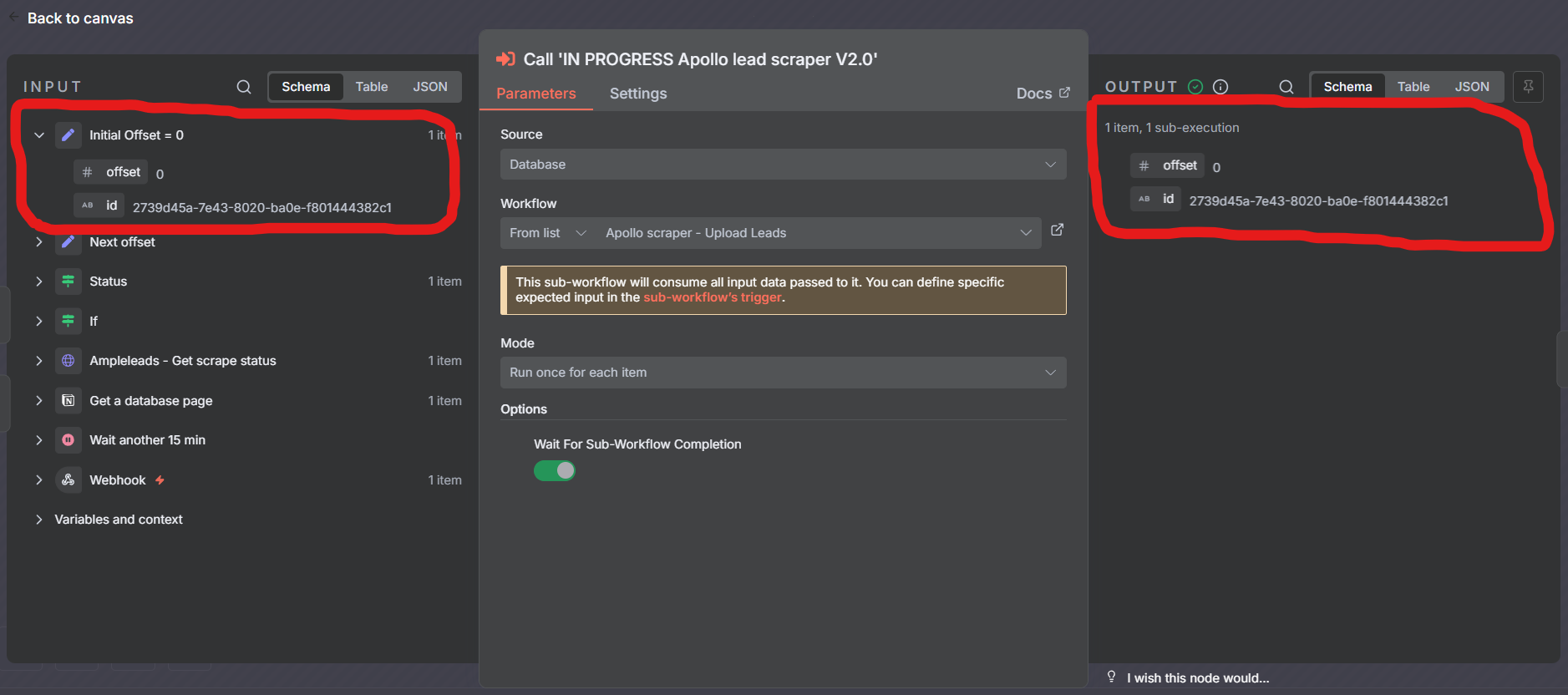 Sub-workflow final node - Questions - n8n Community