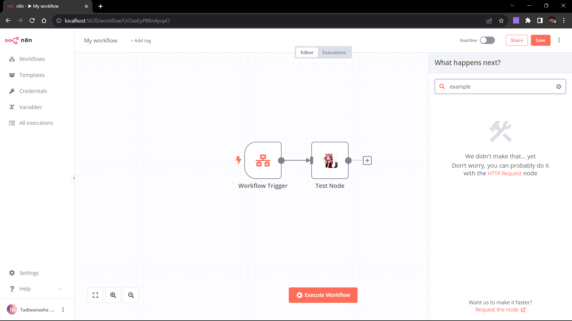 Cant see node in my local instance - Questions - n8n Community