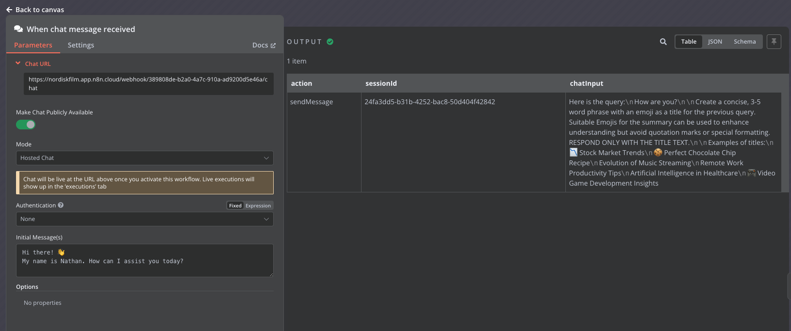 Extract data from workflow to Open WebUI - Questions - n8n Community