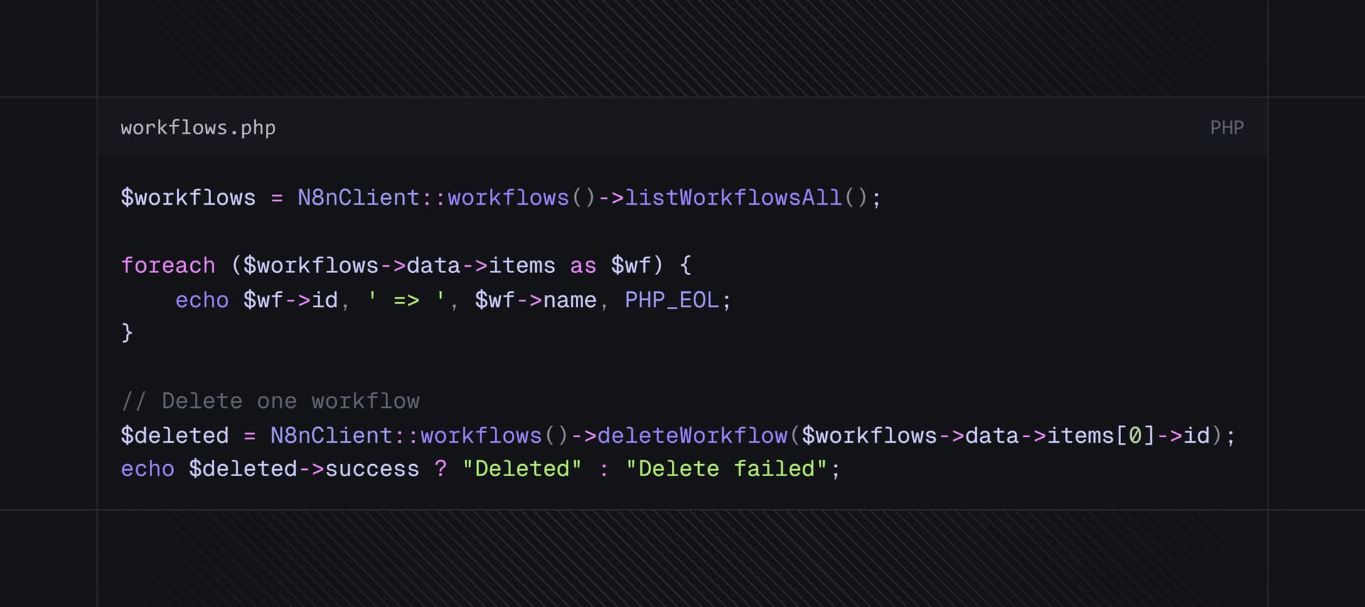 N8n php sdk - Built with n8n - n8n Community