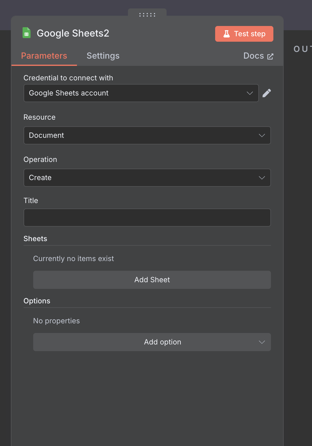 Google sheets node issue - Questions - n8n Community