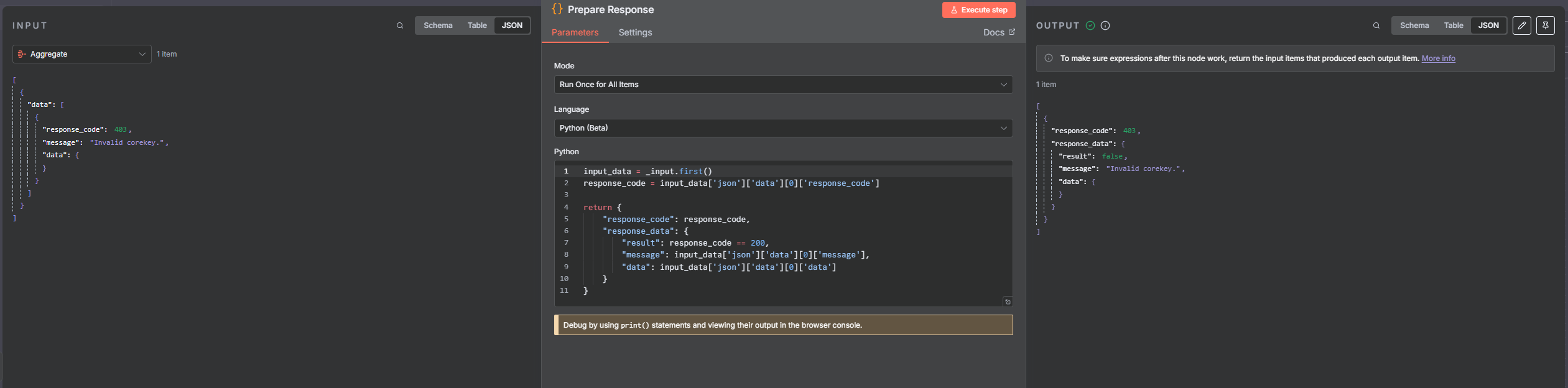 Sub Workflow Not Returning Output Data To Main Workflow Questions N8n Community