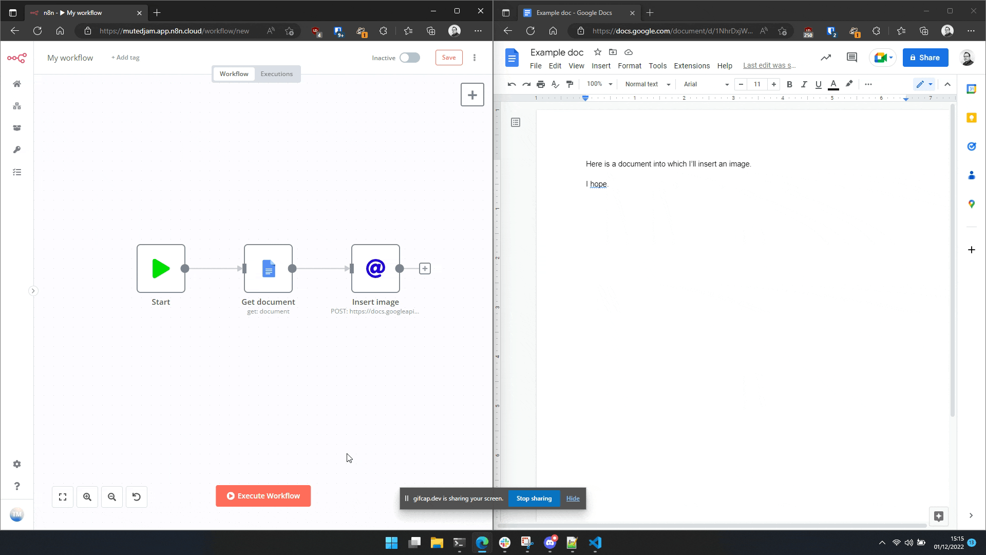Insert PNG Into Google Doc Questions N8n Community