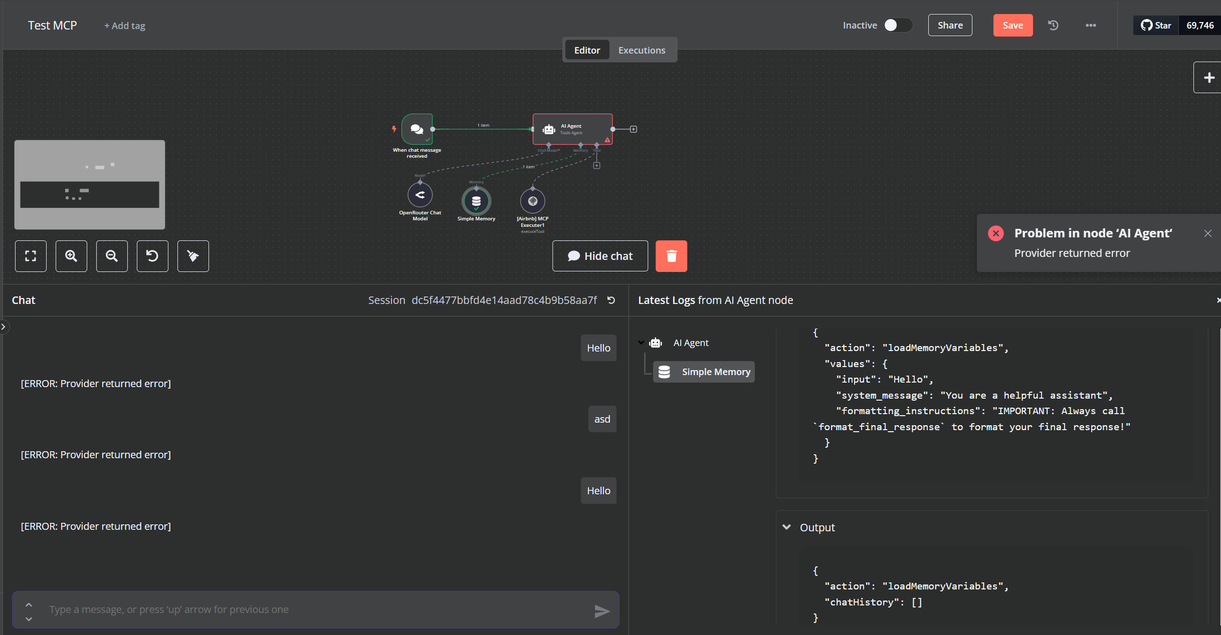 MCP Community node not working as Agent tool - Page 2 - Questions - n8n Community