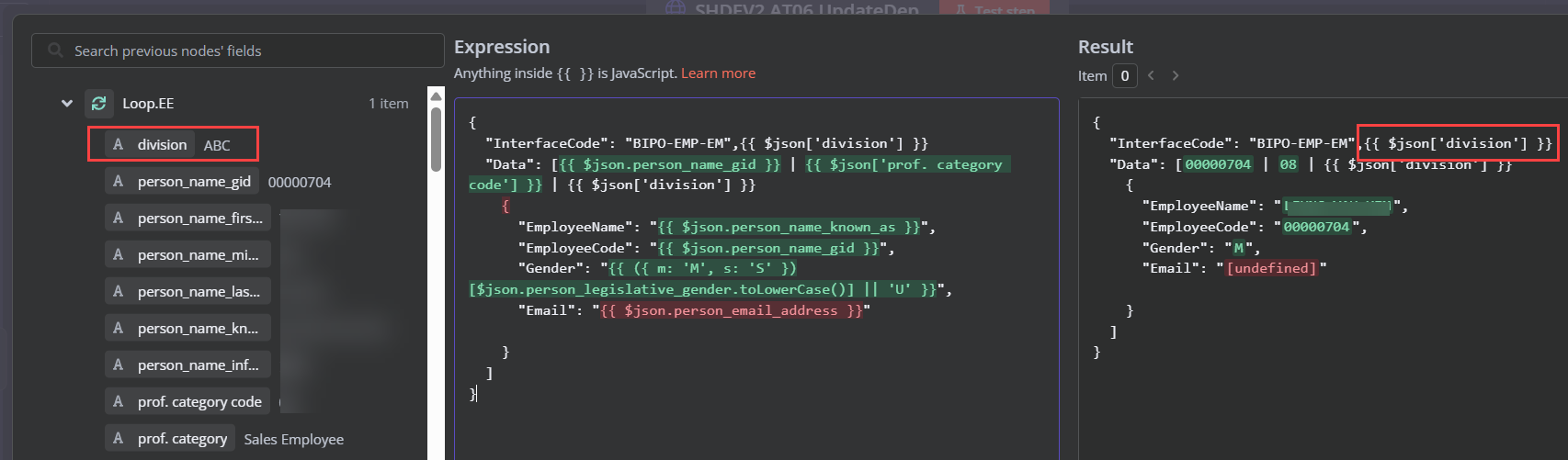 CSV failed to resolve FIRST column - Questions - n8n Community