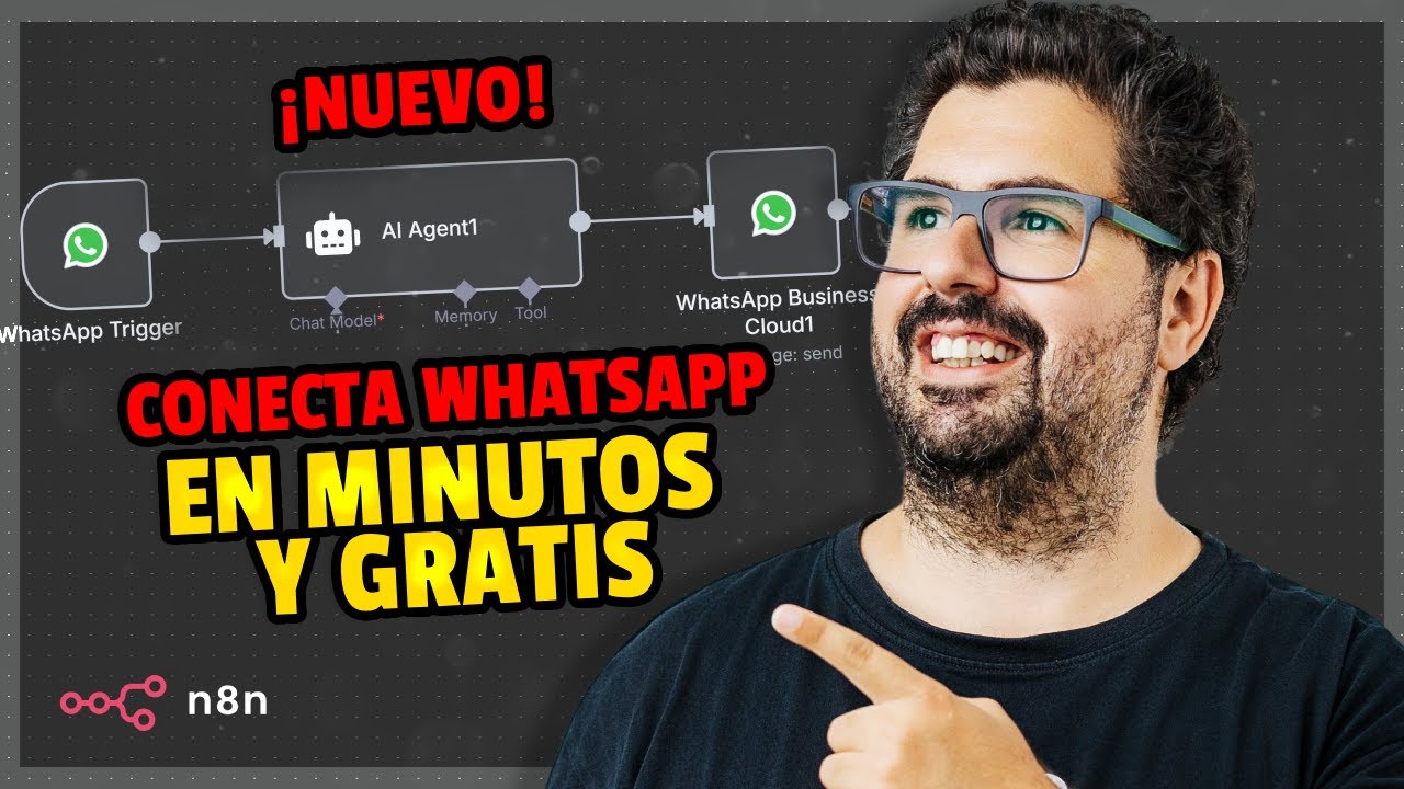 Cómo conectar WhatsApp a N8N en 5 minutos (GRATIS): Evolution API | API ...