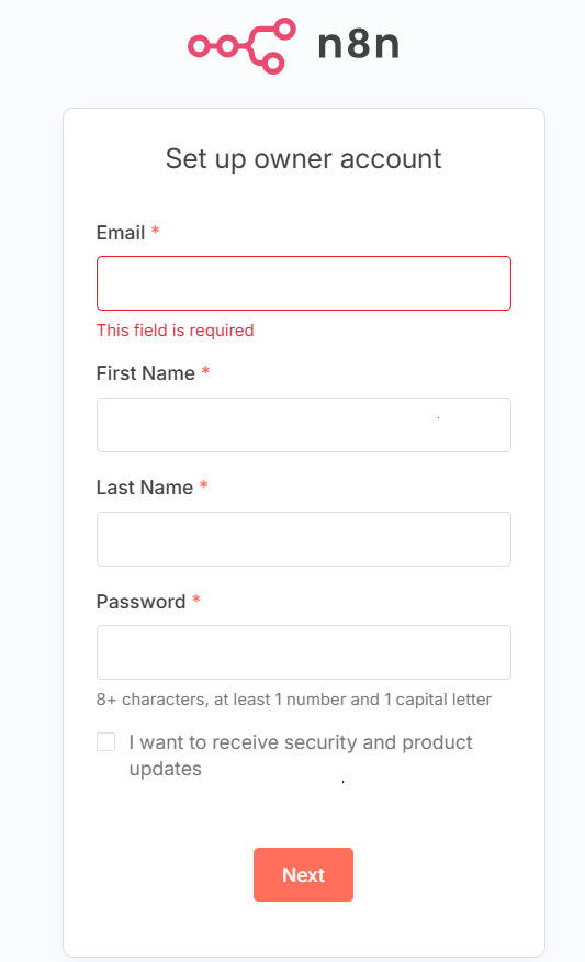 Can not re signin the local n8n - Questions - n8n Community