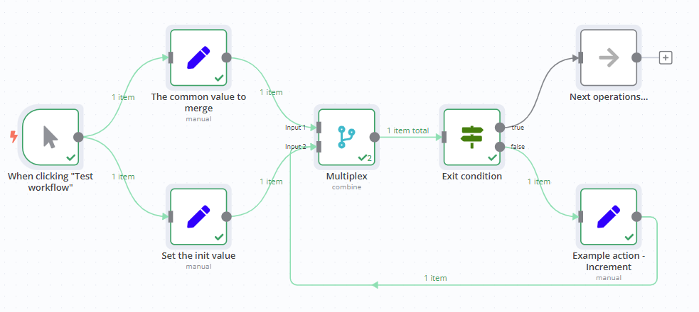 Merge, in a loop, plays only once - Questions - n8n Community