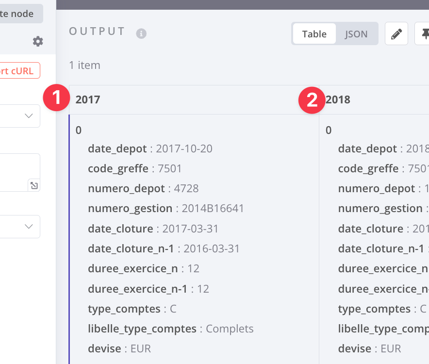 Split columns into items - Questions - n8n Community