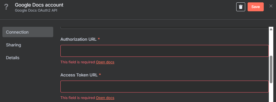 Connecting n8n to Google Docs (Create Document Node) - Questions - n8n Community
