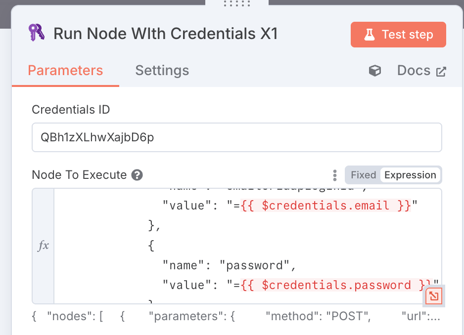 Select credentials via expression - Page 2 - Feature Requests - n8n Community
