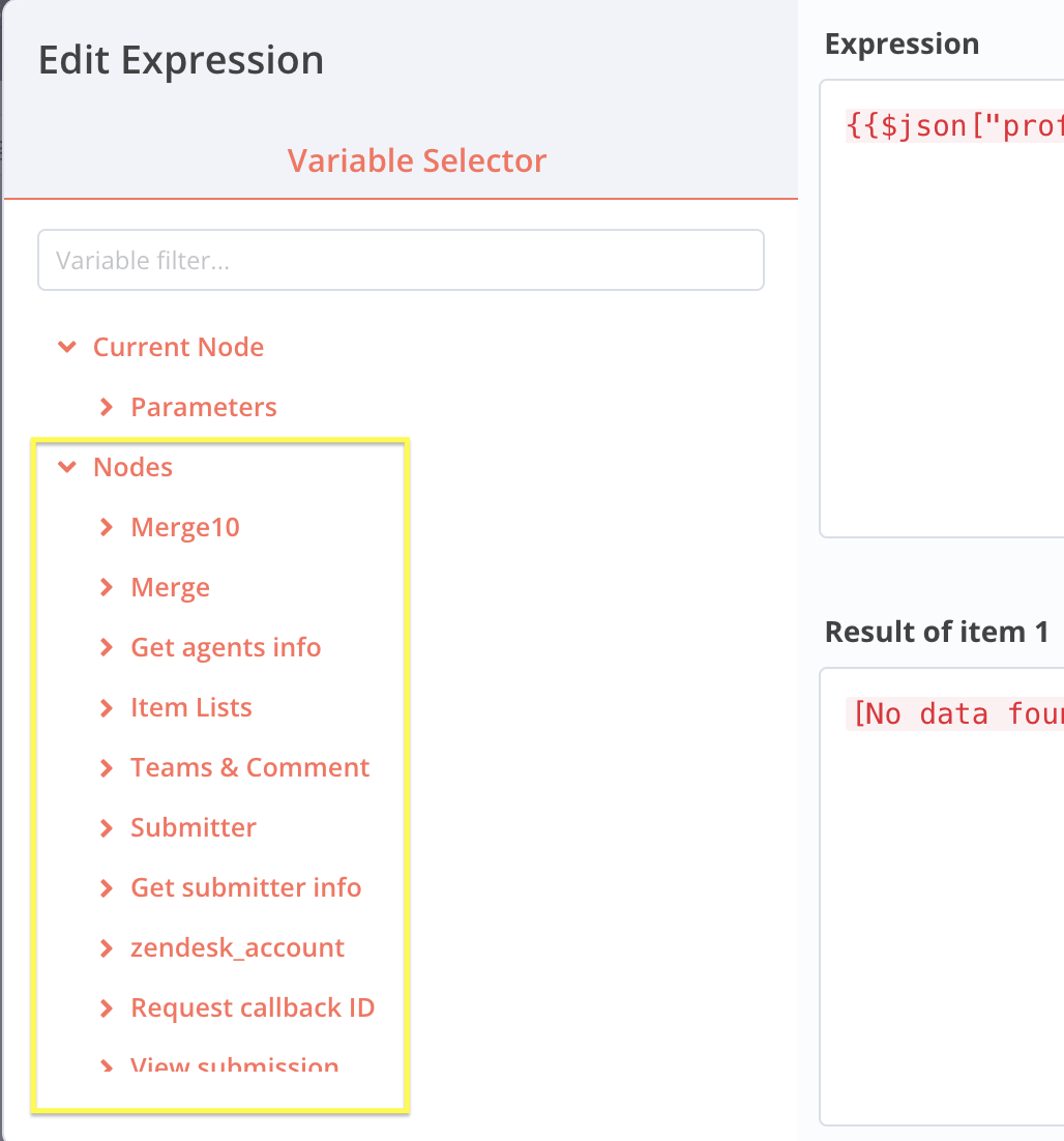 Using output of node 2 in node 5 - Questions - n8n Community