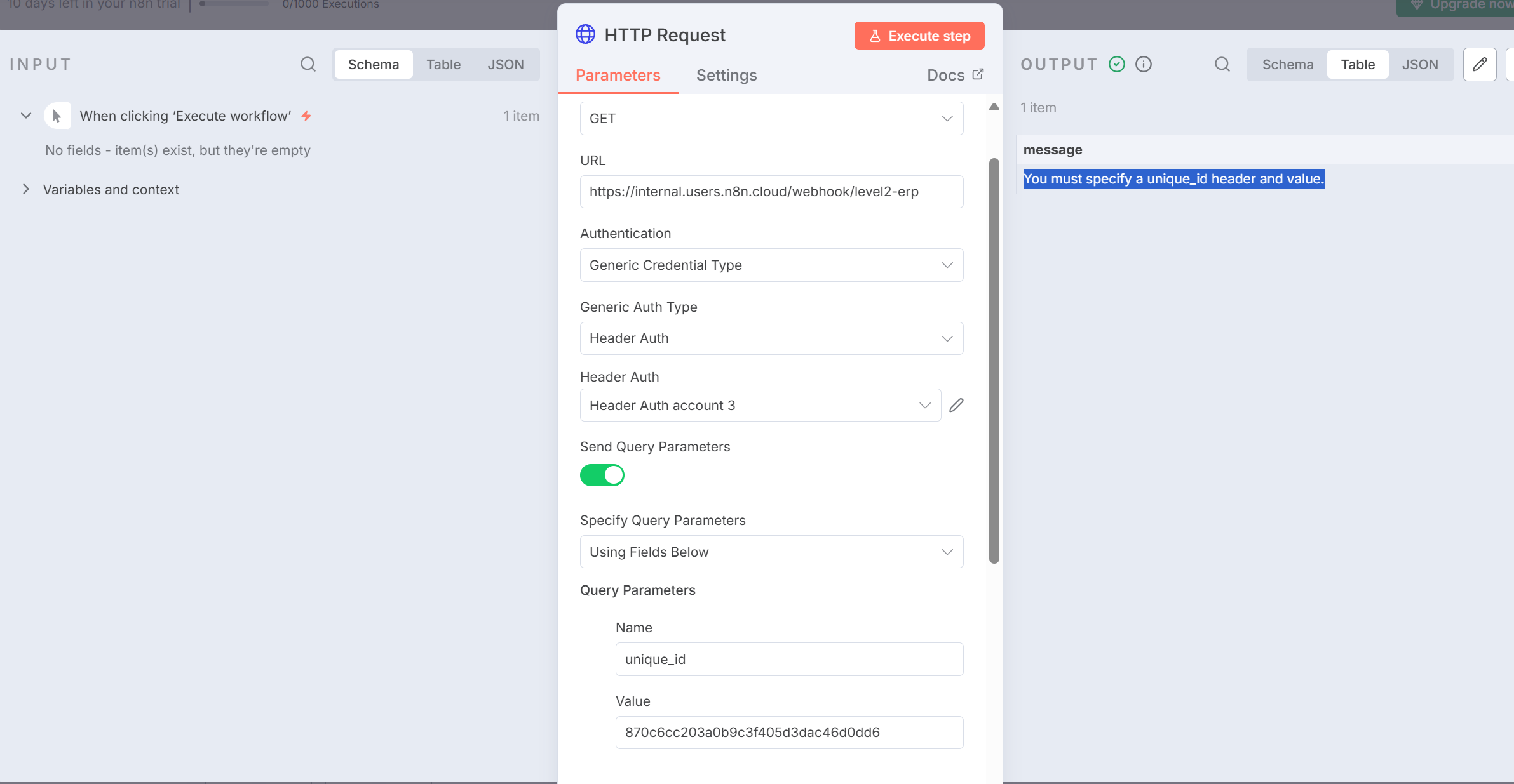 Problems executing the node from lesson "1. Getting data from the data warehouse" - Questions ...