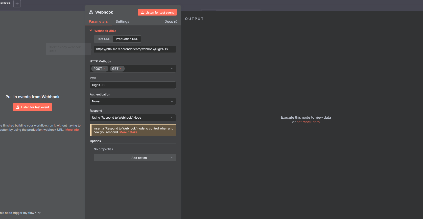 Hello, I need your help. ( webhook production no start ) - Help me Build my Workflow - n8n Community