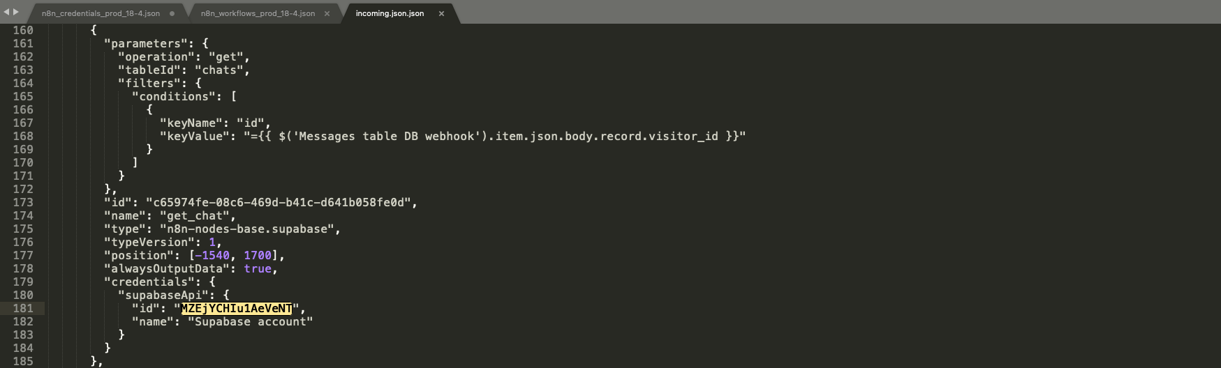 Trouble importing credentials / workflows - Questions - n8n Community Trouble importing credentials / workflows - Questions - n8n Community