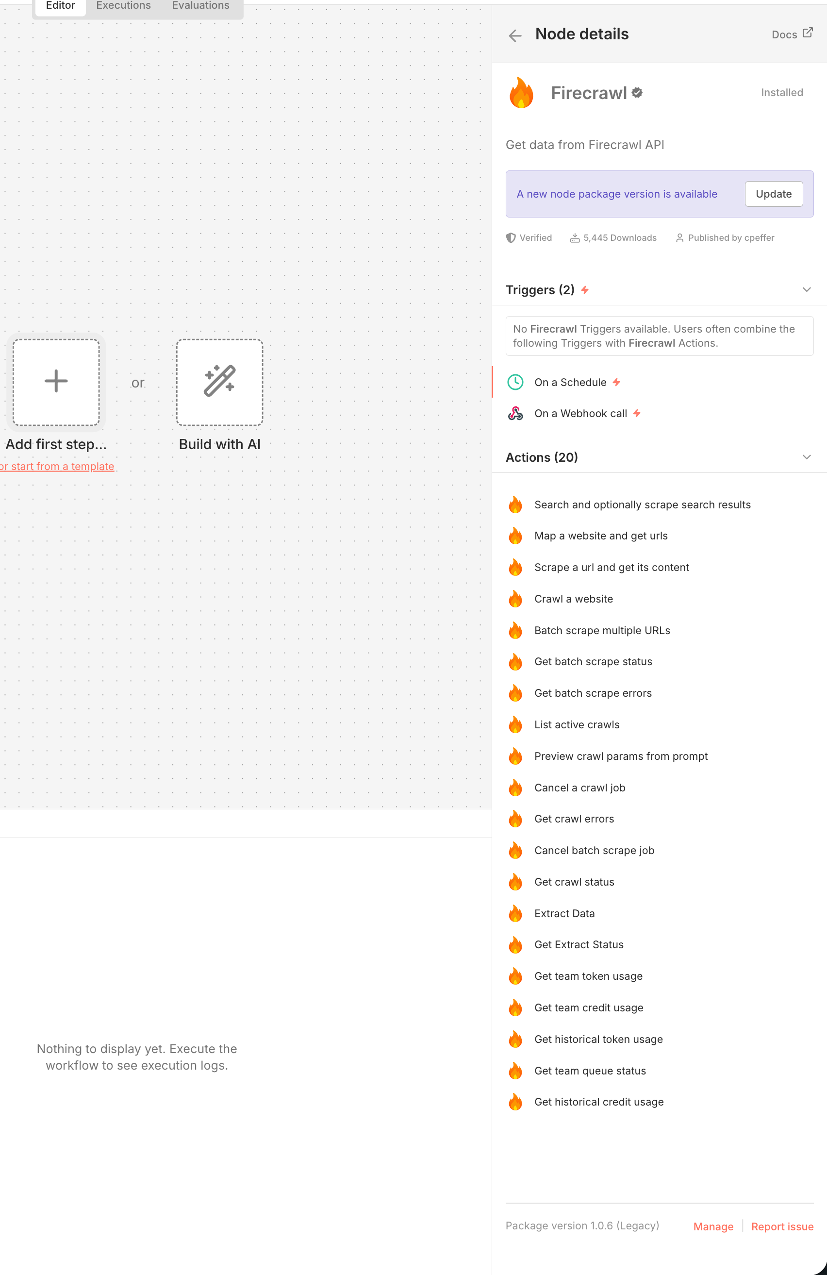 Cannot update any Community Nodes on cloud-hosted n8n - Questions - n8n Community