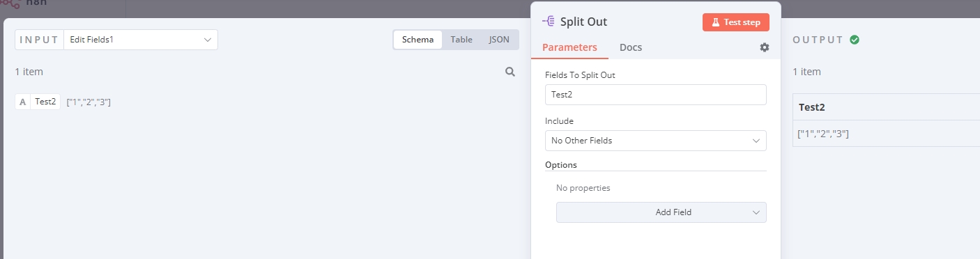 Tell Me How To Split The Array Questions N8n Community