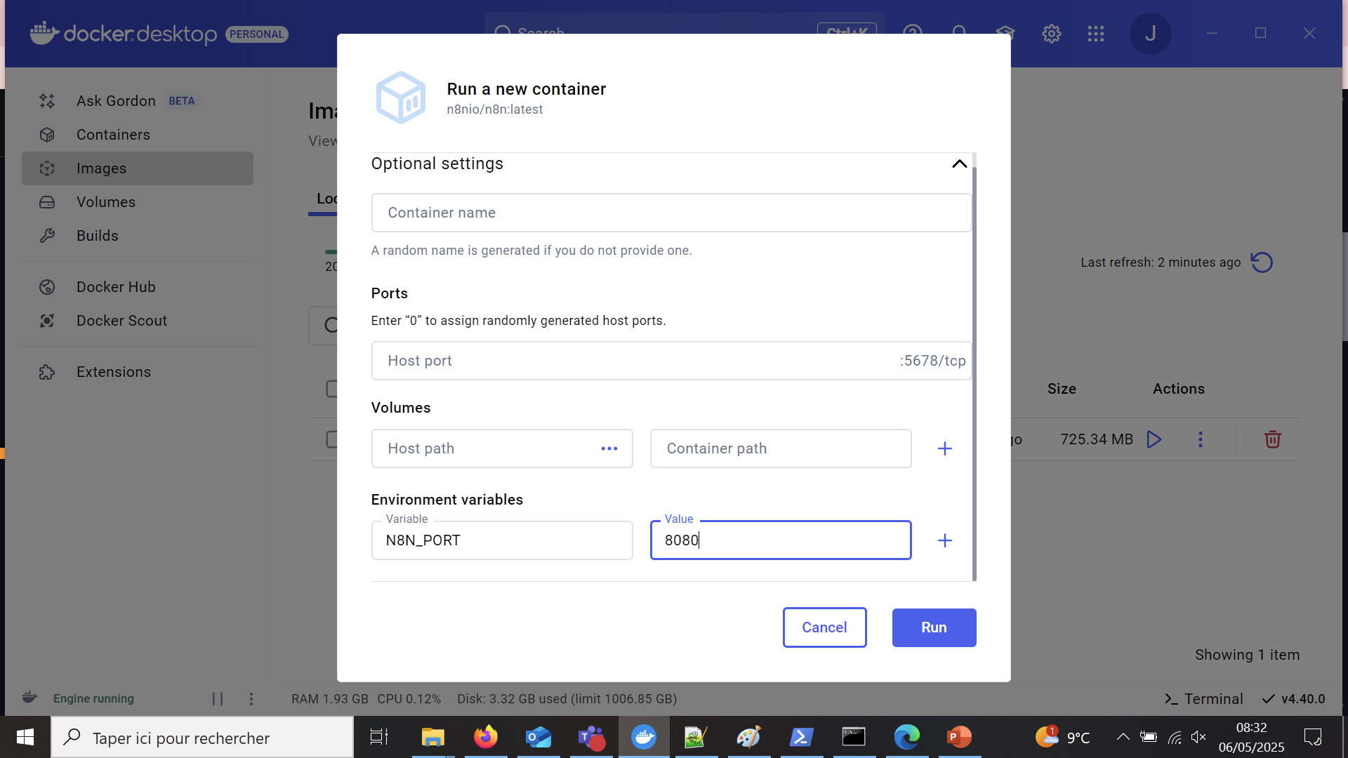 Change port config n8n installed with Docker - Questions - n8n Community Change port config n8n installed with Docker - Questions - n8n Community