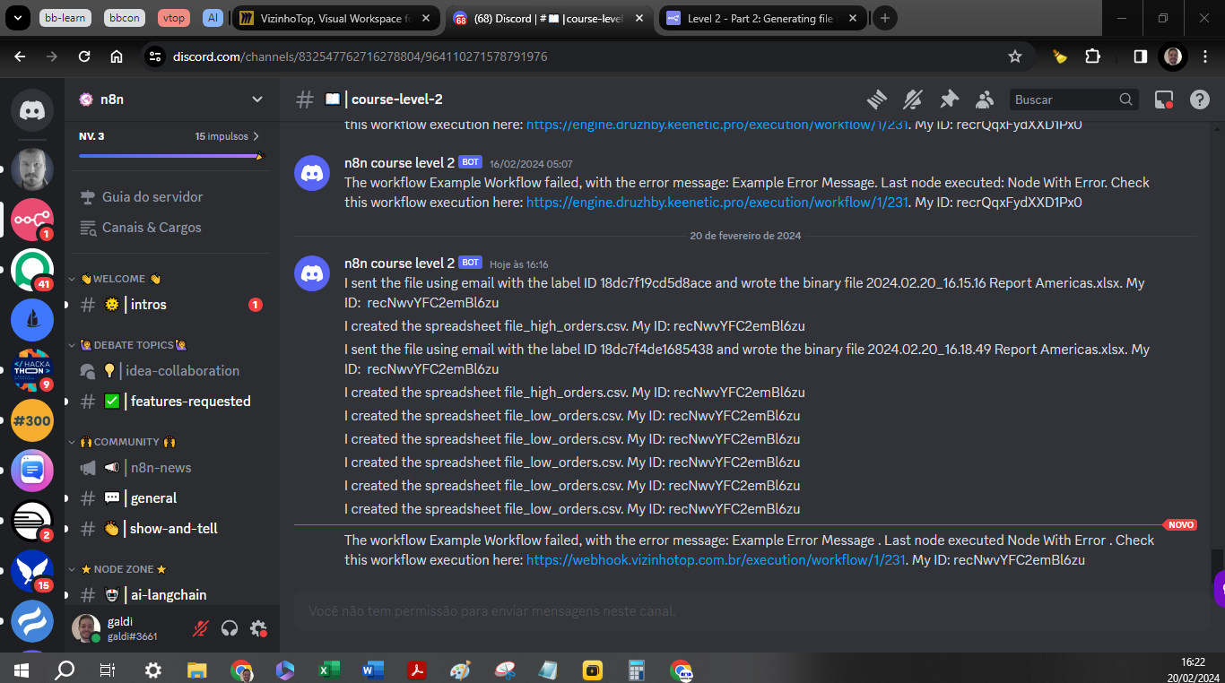 Level 2 - Part 2: Generating file for regional sales - Questions - n8n