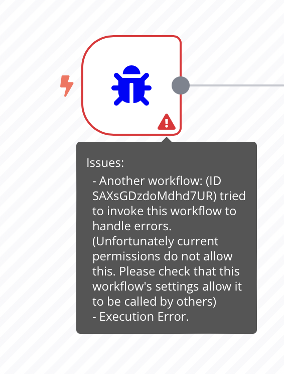Error Trigger Node Fails When Invoked By Another Workflow Permissions Errors Questions N8n